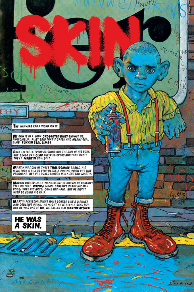 Skin, il fumetto: intervista con Brendan McCarthy – Crombie Media